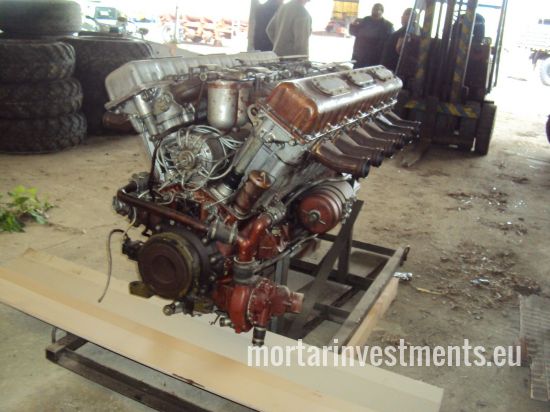 Mortar - T 34 engine