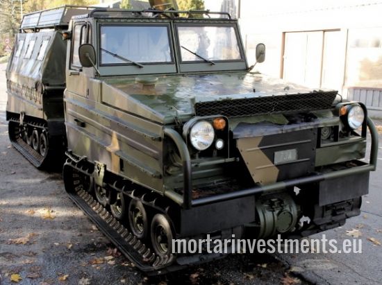 Mortar - VOLVO BV 202 SNOWCAT BANDVAGN