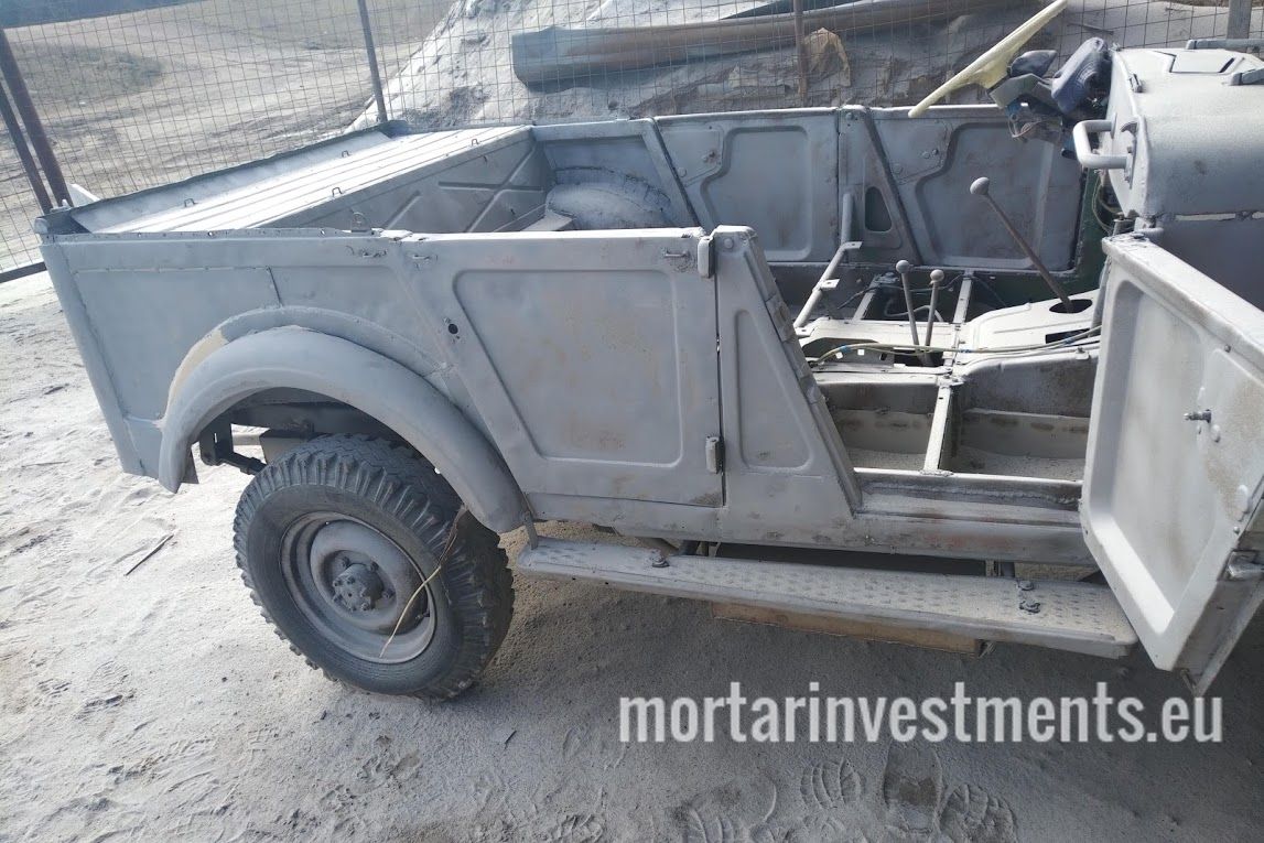 Mortar - story about GAZ 69 home made