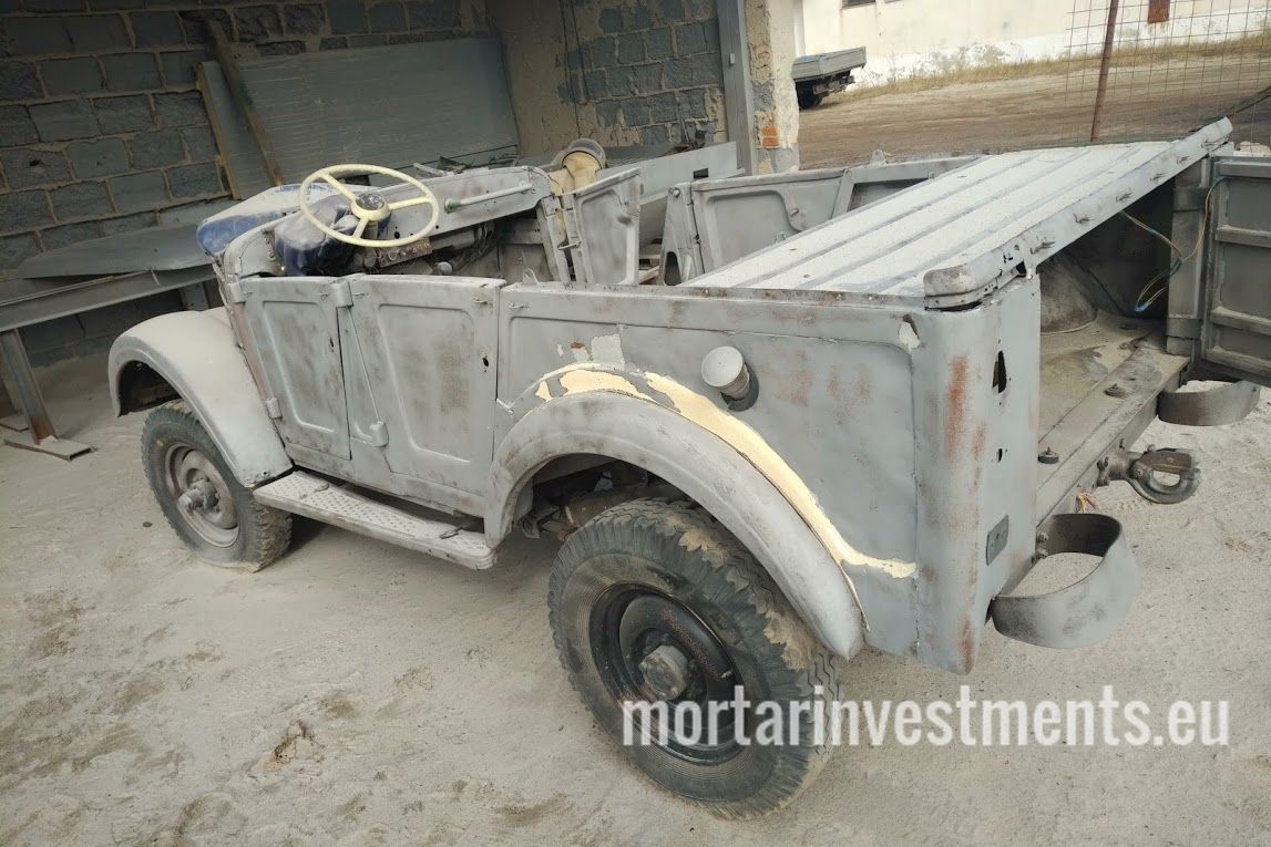 Mortar - story about GAZ 69 home made